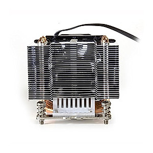 Dynatron A24 Aluminum Stacked Fin with Heat Pipes CPU Cooler Socket AM4 for 2U