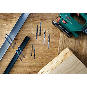 Bosch DIY 10tlg. Stichs盲geblatt-Set Wood and Metal zum S盲gen in Holz und Metall