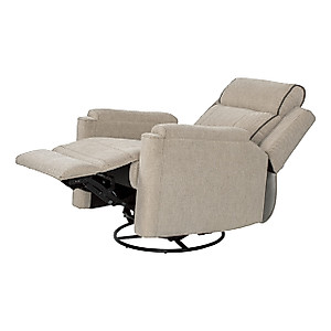 Thomas Payne® RV Swivel Glide Recliner - Norlina – Luxurious, Comfortable RV Recliner – Easy-to-Clean PolyHyde® Vinyl Fabric – High-Density Foam Interior for Extra Comfort – 2020129856