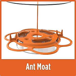 Nature's Way OFP1 All-in-One Oriole Buffet Bird Feeder, Orange