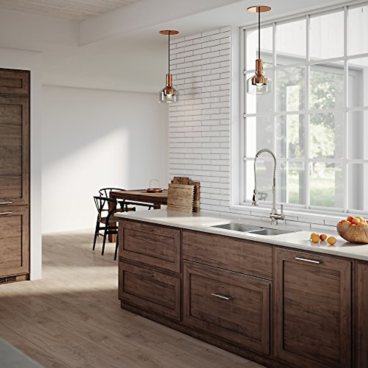 Kraus KBU27 35 inch Undermount 60/40 Double Bowl 16 gauge Stainless Steel Kitchen Sink