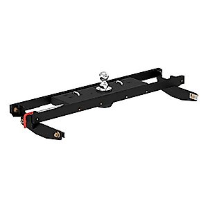 CURT 60710 Double Lock Gooseneck Hitch, 2-5/16-Inch Flip-Over Ball 30K, Fits Select Chevrolet Silverado, GMC Sierra 2500, 3500 HD