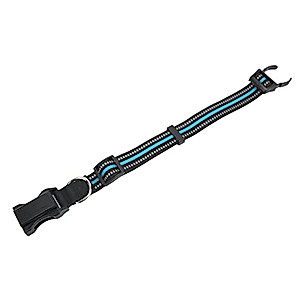 GPS Pet Tracker, High Sensitivity Lightweight USB Rechargeable Dog GPS Tracker Collar with SOS Alarm, Supports Real Time Tracking/Size Adjustment, APP Control, for Dogs or Cats(Blue)