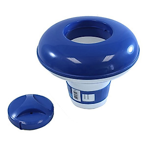 Intex Easy Set 18' x 48" Round Inflatable Above Ground Swimming Pool Set with Filter Pump, Ladder, Pool Cover, and 7" Chlorine Dispenser