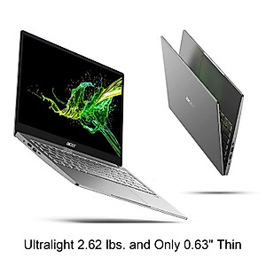 Acer Swift 3 Intel Evo Thin & Light Laptop, 13.5inch 2256 x 1504 IPS, Intel Core i7-1165G7, Intel Iris Xe Graphics, 8GB LPDDR4X, 512GB NVMe SSD, Wi-Fi 6 Silver 13-13.99 inches (Renewed)