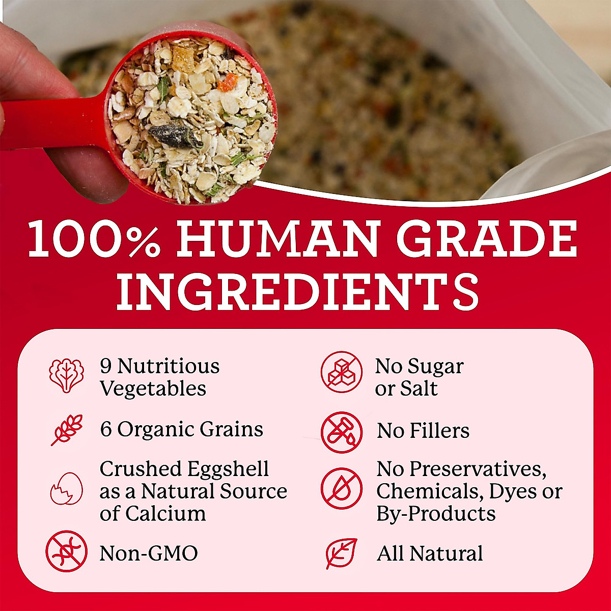 Dr. Harvey's Canine Health Miracle Dog Food, Human Grade Dehydrated Base Mix for Dogs with Organic Whole Grains and Vegetables (Trial Size 6.5 Oz)