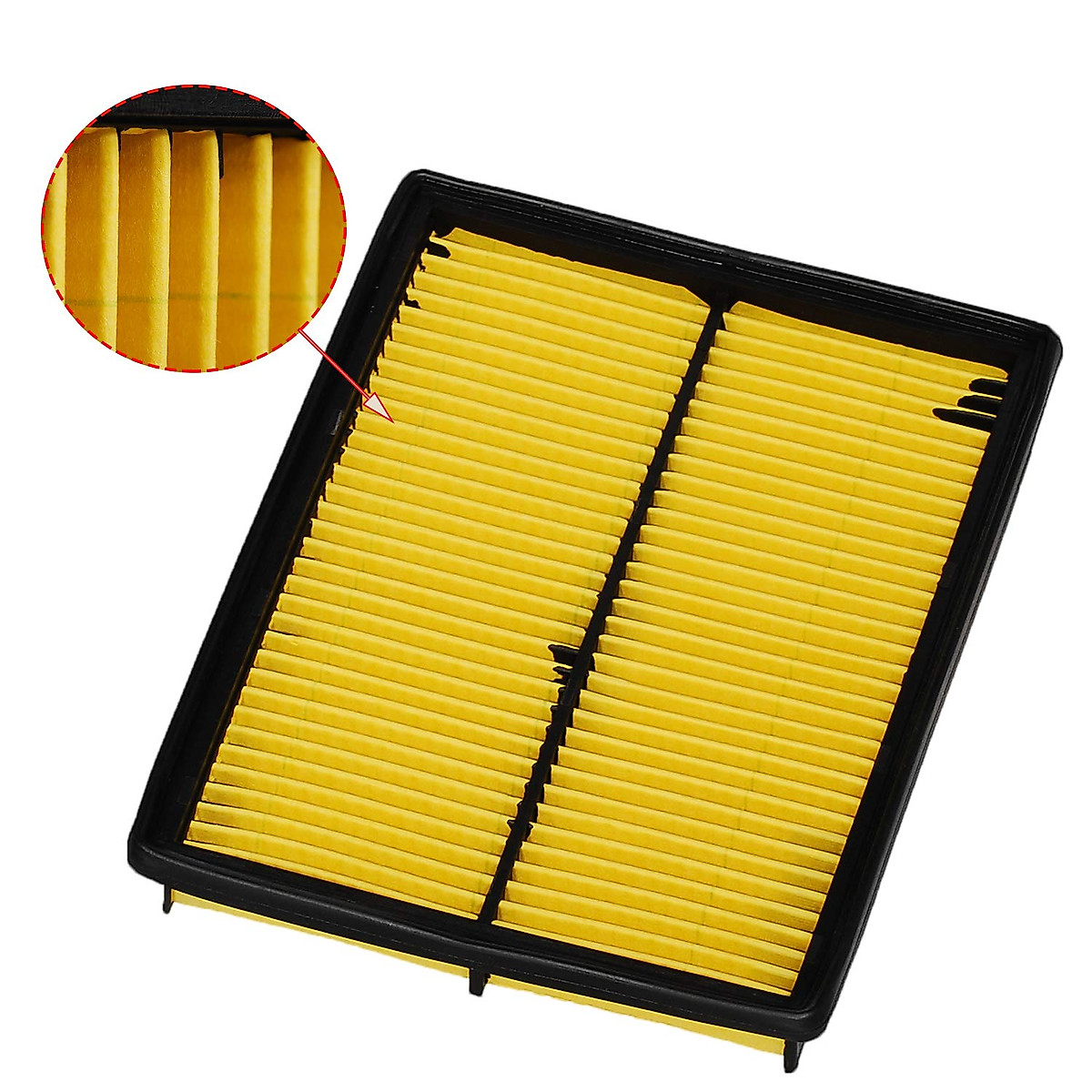 HIFROM Air Filter Pre Cleaner Replacement for Honda GX610 GX620 GX670 GXV620 GX610KS GX620K1 18 20 24HP Replace 17210-ZJ1-840 17210-ZJ1-841 17210-ZJ1-842