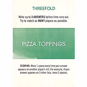 Listography: The Game: May The Best List Win! (Board Games, Games for Adults, Adult Board Games)