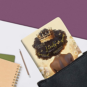 Case for iPad 9th/8th/7th Gen 2021/2020/2019 iPad 10.2 Inch Also Fit iPad Air 3th Gen 2019/iPad Pro 10.5 inch 2017，Standing Cover with Auto Sleep/Wake，African American Girl Crown