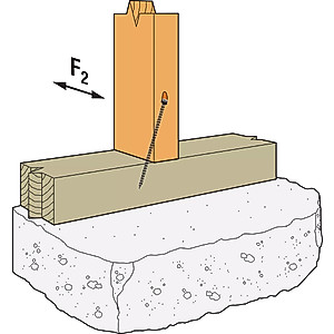 Simpson Strong-Tie SDWC15450B-KT Strong-Drive SDWC Truss Screw .155 in. x 4-1/2 in. T-30 6-Lobe E-Coat, Black (500-Qty)