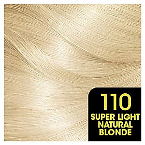 Garnier Olia Super Light Blonde Permanent Hair Dye, No Ammonia for A Pleasant Scent, Up To 100% Grey Hair Coverage, Maximum Colour Performance, 60% Oils - 110 Super Light Blonde, Pack of 3