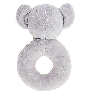 Stephen Joseph, Baby Soft Plush Ring Rattle, Koala