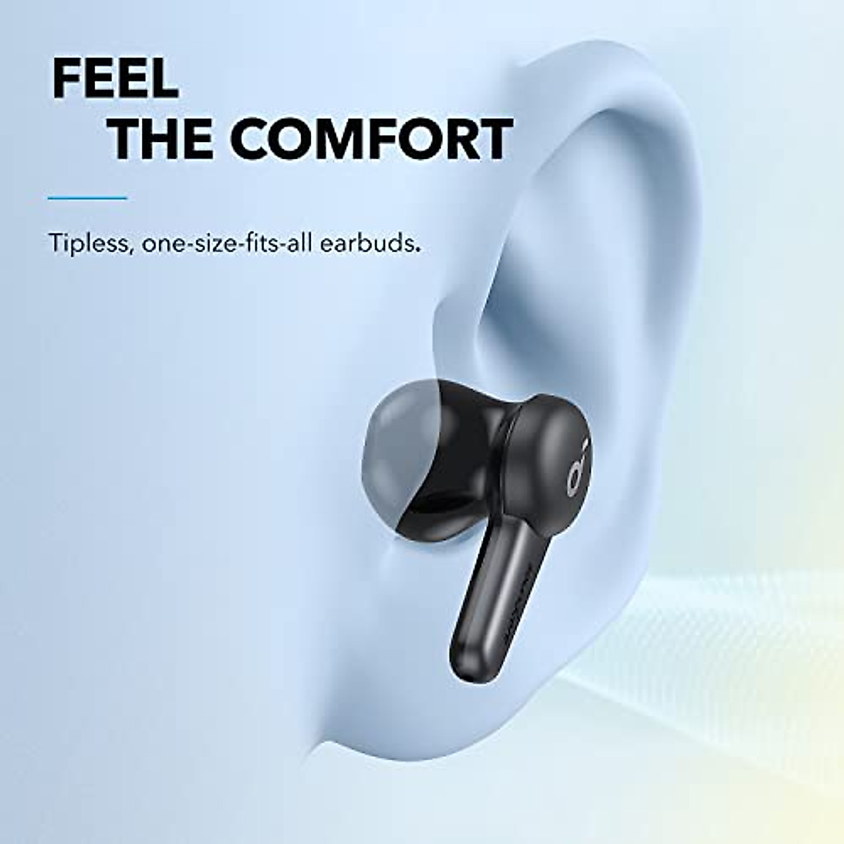 Soundcore by Anker Life Note 3S True Wireless Earbuds, Powerful Sound, 4 Mics for Clear Calls, Superior Comfort, Wireless Charging, 35H Playtime with Fast Charging, Soundcore App (Renewed)