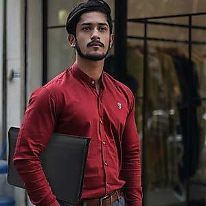 Laelr Zippered Portfolio 3 Ring Binder with 8 Pockes, Leather Business Padfolio with Zipper, A4 Document Binder Organizer for School Office