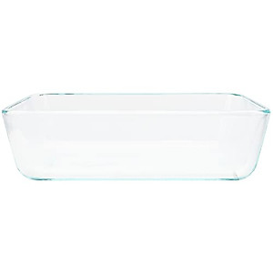 Pyrex 7210 3-Cup Glass Container with 7210-PC 3-Cup Lemon Yellow Lid Made in the USA