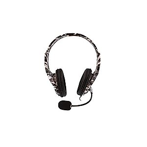 Nyko Nu-3500 Universal Wired Headset for Gaming - Lightweight Headphones w/Adjustable Microphone - Compatible w/Xbox One, Xbox X/S, PS4, PS5, & Nintendo Switch - Gaming Accessories (Winter Camo)