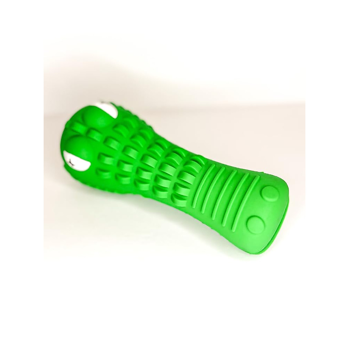 SINCREX USA Dog Toothbrush Dental Chew Crocodile Dog Toy, Teeth Cleaning, Teething Aid, The Best Indestructible Dog Toy for Aggressive Chewers, Dog Chew Toy for Medium to Large Dogs (Green)