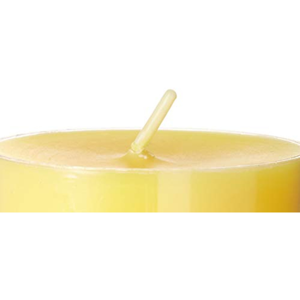 Zest Candle 12-Piece Tealight Candles, Mega Oversized Yellow s