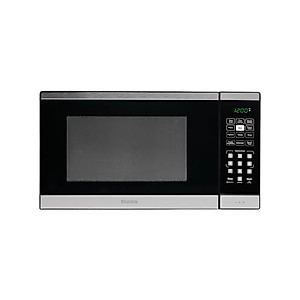 Danby DBMW0925BBS 0.9 cu. ft Countertop Microwave, Black and Stainless Steel