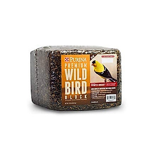 Purina | Premium Wild Bird Block | 20 pound (20 LB) Block