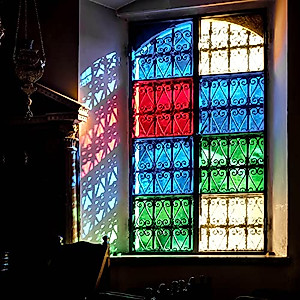 40 Pcs 14 x 14 Inch Colored Cellophane Paper Cello Sheets Wraps Multi-Colored Cellophane Transparent Gift Wrap with 120 Pcs Metallic Twist Ties, for DIY Arts Crafts Gifts Treats Candy Wrapping