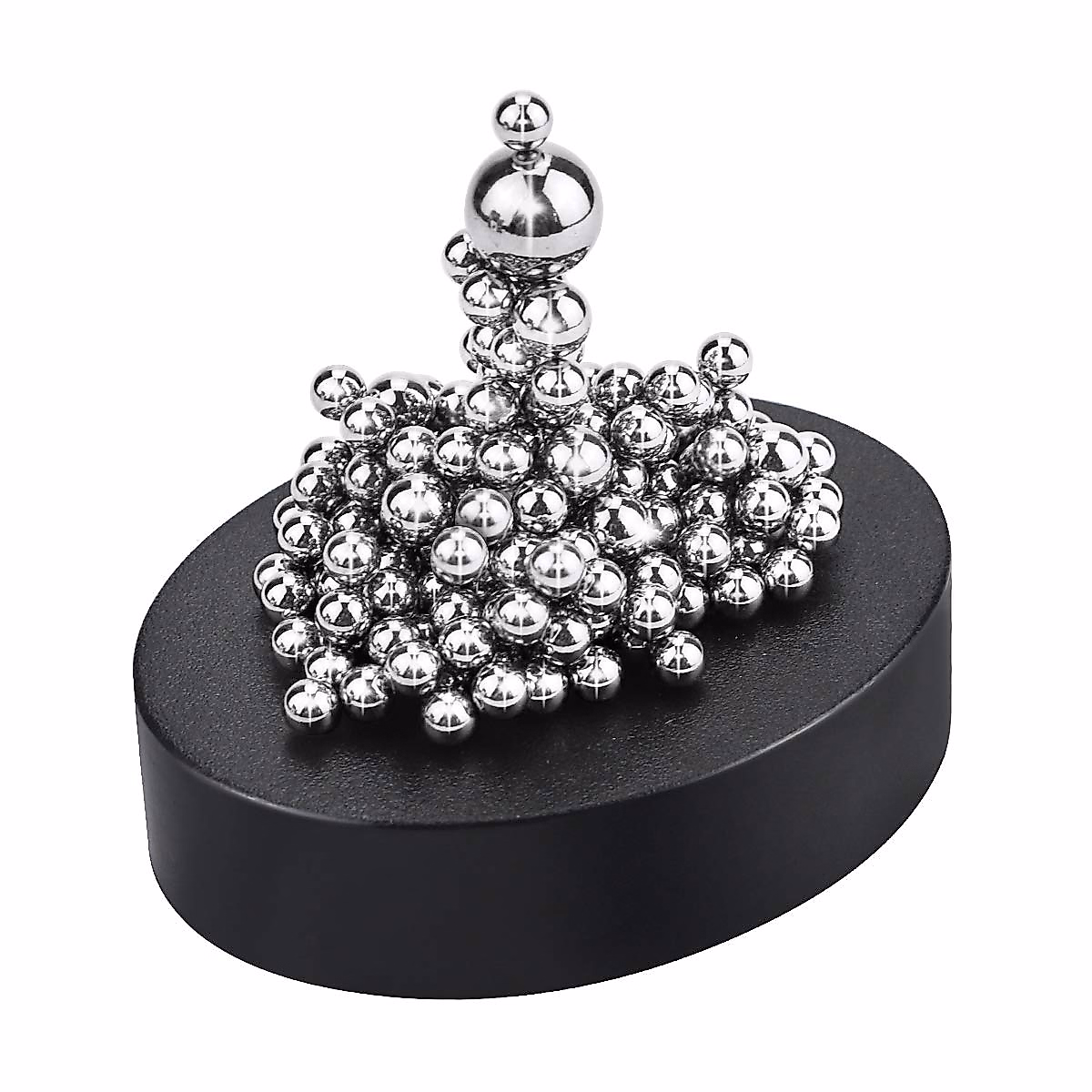 Amersumer 1 Box Stress Relief Magnetic Desk Sculpture Toys, Desk Sculpture Decor Toys, Magnetic Balls Desktop Decor Fidget Toy for Boredom, Intelligence Development