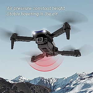 Mini Drone with 1080P Dual HD Camera，Dual Battery Foldable Remote Control Small Drones,One Key Start,Headless Mode,Altitude Hold,360 Flip,Drone for Adults,Toys Gifts for Kids