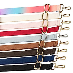 Allzedream Crossbody Bag Strap Soft Adjustable Replacement Purse Straps (Apricot)