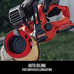 CRAFTSMAN CMCCS610D1 Chain Saw, Red