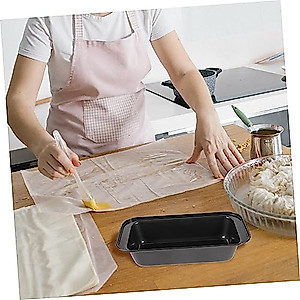 2pcs Bread Pan Home Bake Mold Metal Loaf Tin Baking Bread Loaf Pan Toast Baking Mold Non-stick Loaf Pan Toast Cooking Mold Convenient Loaf Pan Kitchen Loaf Pan Kitchen Gadget