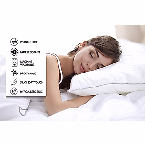 Threadinbox 100% Mulberry Silk Duvet Cover Set - 3-Piece Set - 19 Momme Grade 6A Mulberry Silk - Features Zipper Closure and Corner Ties, King/Cal-King 94x104 (3 Piece)- White Solid