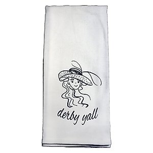 Derby Party Tea Towel - Derby Ya'll