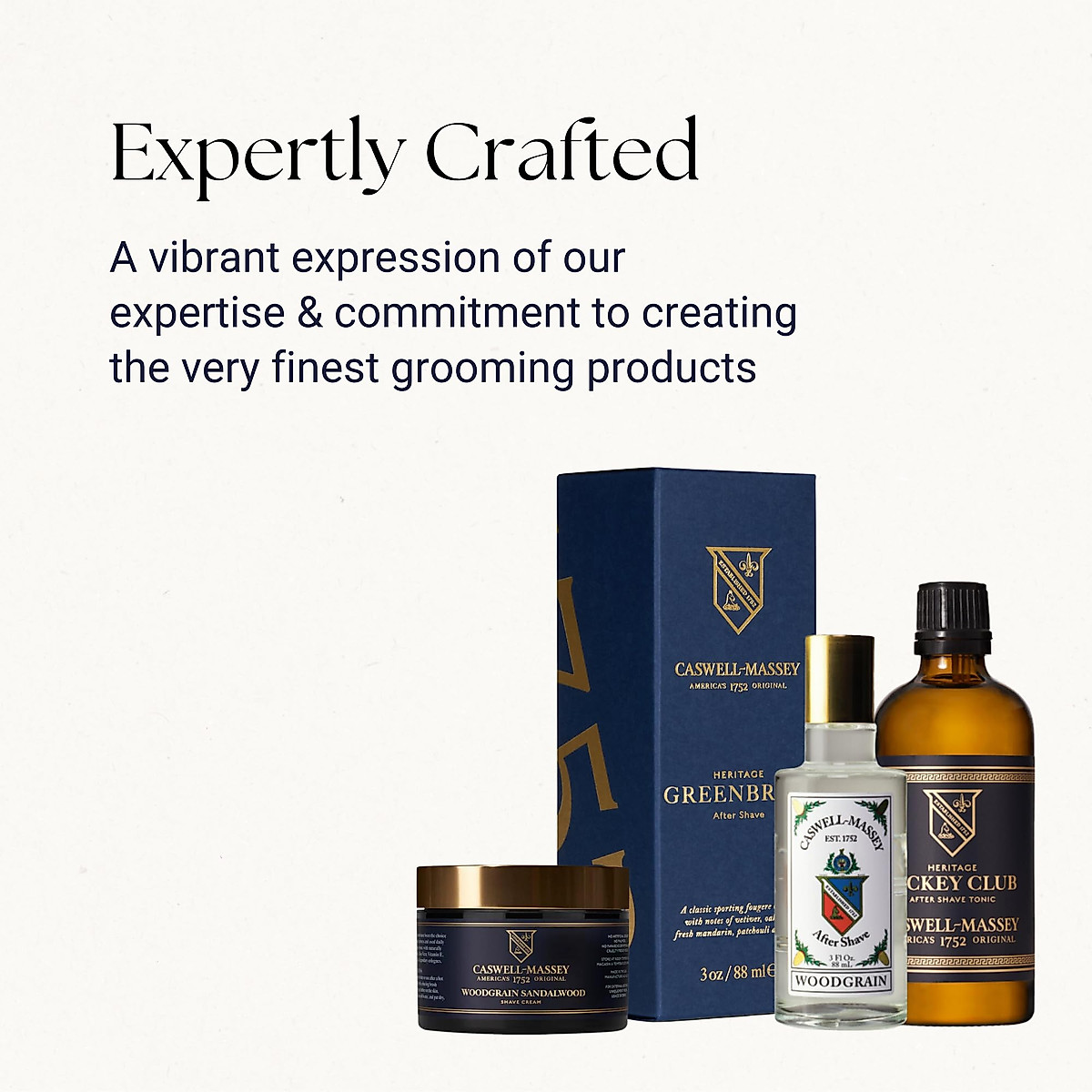 Caswell-Massey Jockey Club Gold Cap After Shave, Soothing Aftershave with Sandalwood, Musk, Jasmine & Geranium, 3 Fl Oz