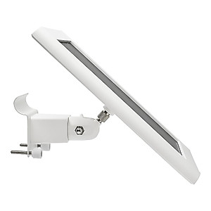 Holicfun Vinyl Siding Mount, No-Drill Adjustable Siding Clip for Security Cameras and Solar Panels, Compatible with Ring, Blink, Arlo, Eufy, Wyze, Google Nest, SimpliSafe, and More - White