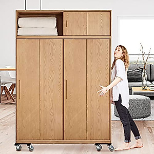 VOCGQGY Furniture Dolly, Furniture Movers with 4 Wheels, 4 Pack Heavy Duty Dolly with Lifter, Furniture Moving Tools for Heavy Furniture Sofa Cabinet Refrigerator