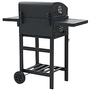 NA Charcoal Bottom Barbecue Grill Charcoal Barbecue Grill Outdoor Picnic Terrace Cooking Party