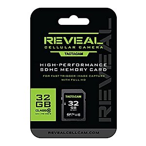 Tactacam Reveal 32GB SD Card (Single)