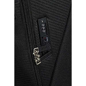 Samsonite Suitcase, Black (Black), Spinner M (66 cm-67/73 L)