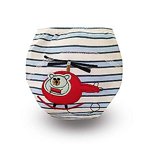 Babyfriend Baby Training Pants Boys Potty Training Underwear Toddler 12M-4T Size 80 Small 18Months 2T Blue