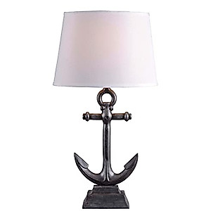 Kenroy Home 32297WBZ Aweigh Table Lamps, Medium, Weathered Bronze