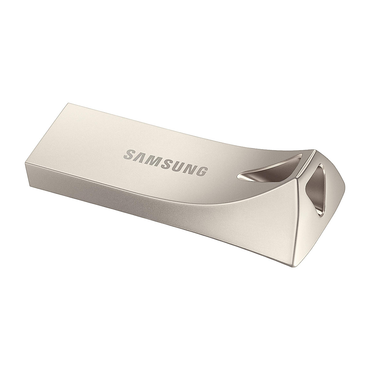 SAMSUNG BAR Plus 256GB - 400MB/s USB 3.1 Flash Drive Champagne Silver (MUF-256BE3/AM)