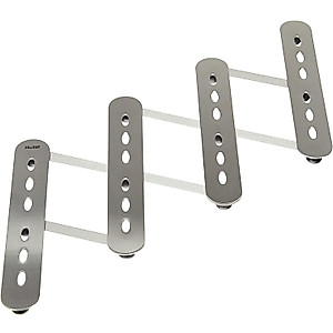 IBILI Expandable Trivets for Hot Pots and Pans, Trivets for Hot Dishes - Foldable Non-Slip Feet, Heat-Resistant Pad Stainless Steel Pot Holder for Kitchen Counter