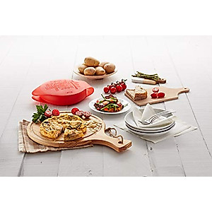 Lekue Spanish Omelet/Frittata Maker, Model # Red Small