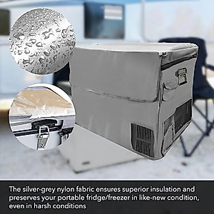 Whynter FM-6TBG Insulated Transit Bag for Portable Refrigerator/Freezer Model FM-65G, Gray