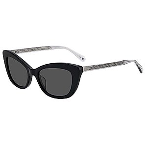 Kate Spade MERIDA/G/S Black/Grey 54/19/140 women Sunglasses