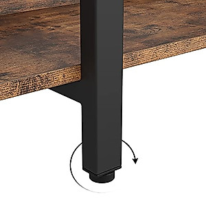 IRONCK Industrial Bookshelf and Bookcase 5 Tiers Large Triple Wide Display Shelf with Storage for Living Room Home Office