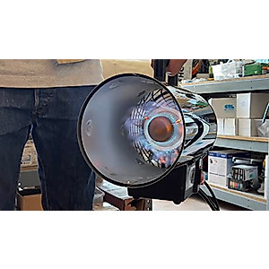 Flame King 60,000 BTU Portable Propane Forced Air Heater Outdoor Great for Jobsite, Construction, Garage, Patio, Stainless Steel