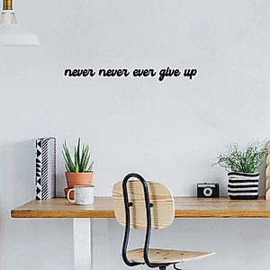 Inspirational Wall Decals Vinyl Wall Quotes Stickers Motivational Wall Decals Peel and Stick Positive Affirmation Decals for Kids Teens Bedroom Living Room Office Bathroom Wall Decor