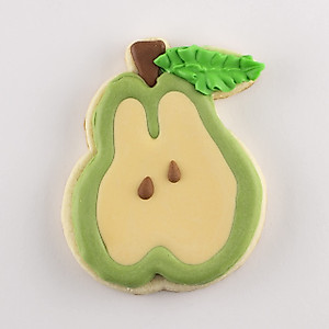 Pear Cookie Cutter, 3.5" Made in USA by Ann Clark