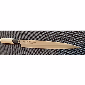 Satake Made In Japan Molybdenium Vanadium Stainless Steel Chef's Knife (801-546 Sashimi Blade 210mm)